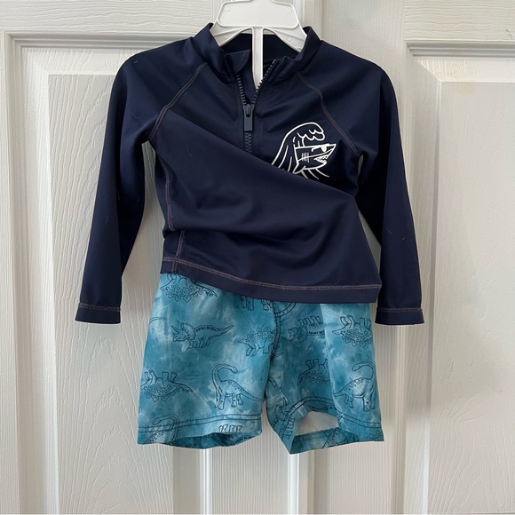 Old Navy | Matching Sets | Rash Guard And Swim Short | Poshmark
